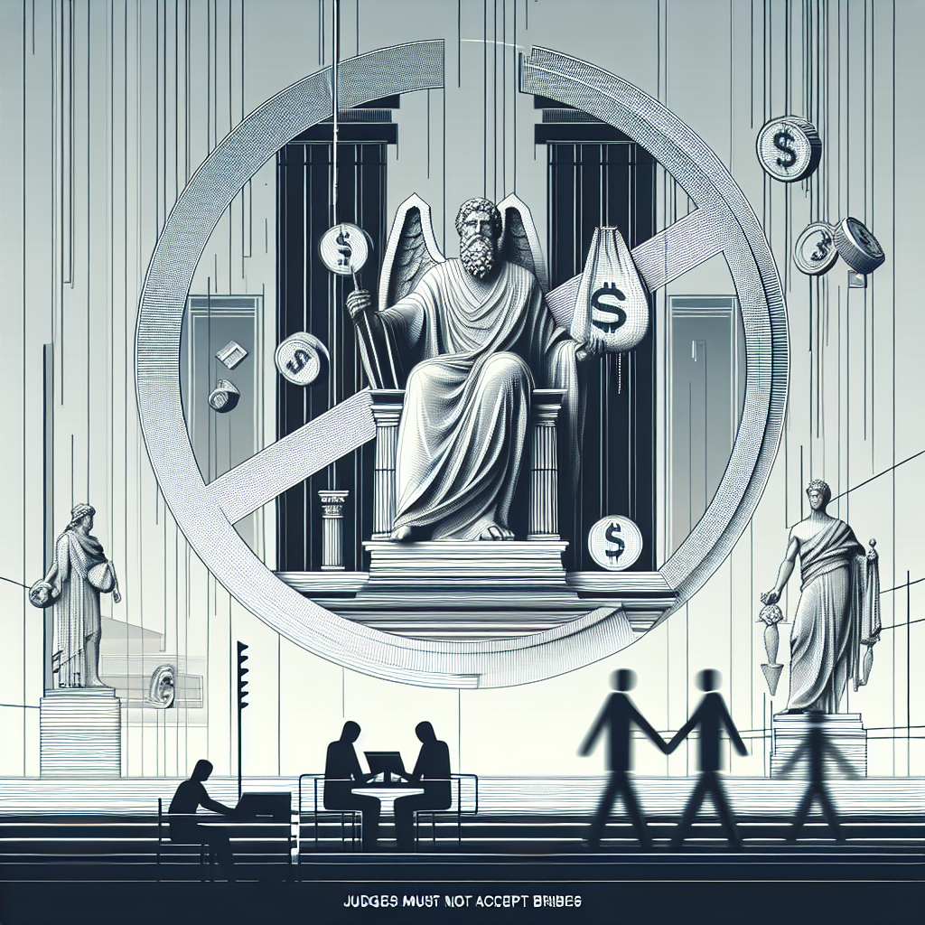 The Prohibition of Bribery in Exodus 23:8: Upholding Justice in ...